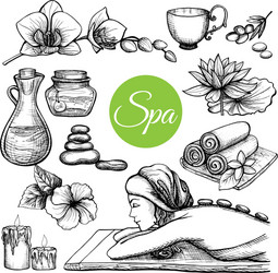 Hand Drawn Massage Vector Images (over 1,900)