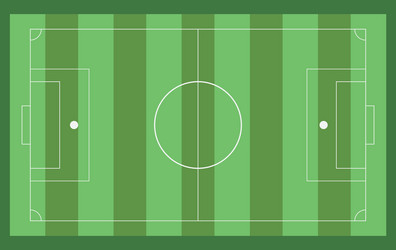 Horizontal football field Royalty Free Vector Image