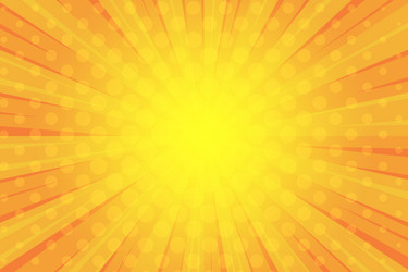 Orange Starburst Design Clip Art