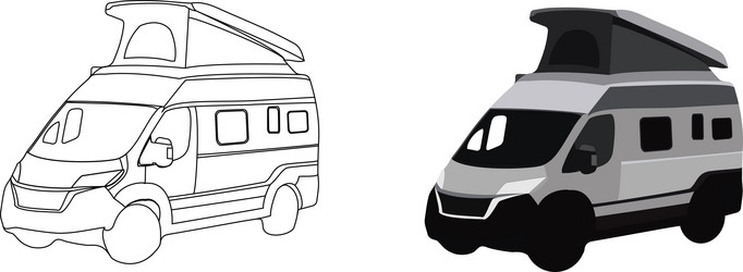 Volkswagen Camper Vector Images (56)