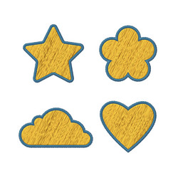 Embroidered Patch Vector Images (over 1,100)