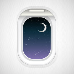 Service on the plane Royalty Free Vector Image