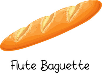 Realistic bread isolated image Royalty Free Vector Image