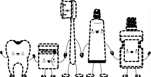 Toothbrush Floss Emoji Vector Images (84)