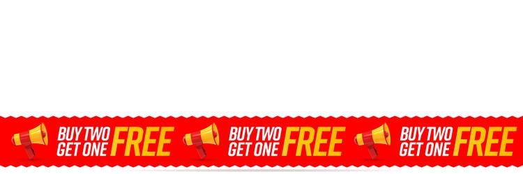 Buy Two Get One Free Sticker Vector Images (62)