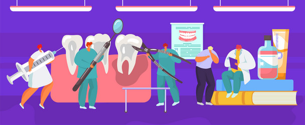Tooth Extraction Cartoon Vector Images (over 300)