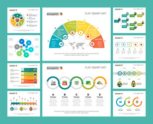 Colorful marketing or training concept infographic
