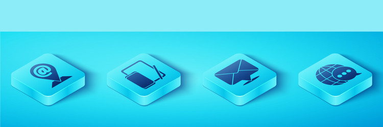 Icons Web Email Phone Location Blue Vector Images (over 200)