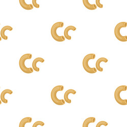 Chifferi pasta icon in outline style isolated Vector Image