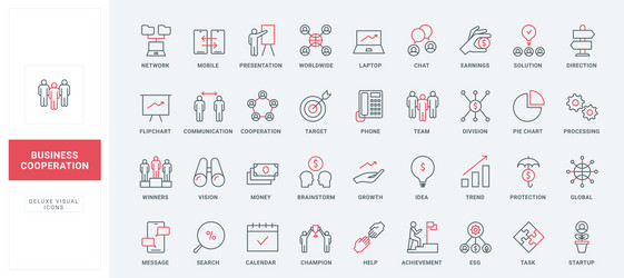 Productivity of teamwork partnership Royalty Free Vector