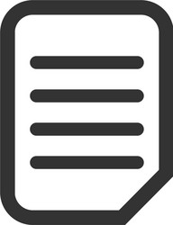 Document file icon Royalty Free Vector Image - VectorStock