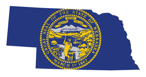 Nebraska State Shape Vector Images (over 290)