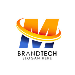 Letter m in american sign language pixel perfect Vector Image