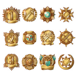 Cartoon Medallion Vector Images (over 1,600)