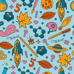 Seamless Doodle Homework Vector Images (over 110)