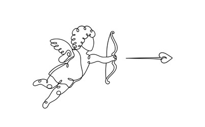 Mythology Sketch Cupid Vector Images (96)