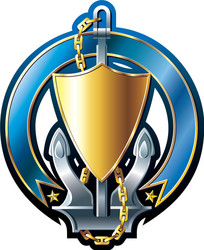 Nautical emblem Royalty Free Vector Image - VectorStock