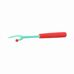 Seam ripper icon outline style Royalty Free Vector Image