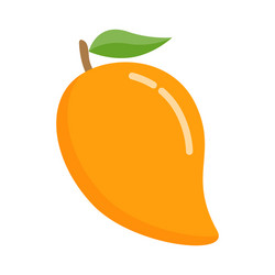 Mango fruit isolated fresh Royalty Free Vector Image