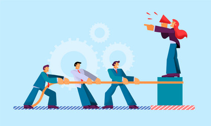 Cheerful businessman - cartoon people Royalty Free Vector