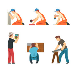 Maintenance Man Vector Images (over 23,000)