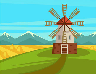 Mill Cartoon Vector Images (over 4,600)