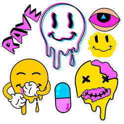 Lsd Cartoon Psychedelic Vector Images (over 650)