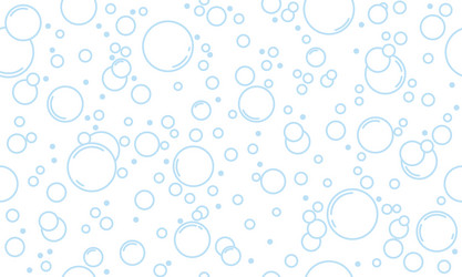 Abstract water or soap bubbles background Vector Image
