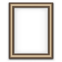 Photo frames on wall Royalty Free Vector Image