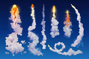 Animated Rocket Launch Vector Images (over 460)
