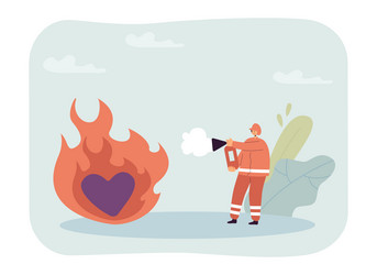 Man Putting Out Fire Vector Images (65)