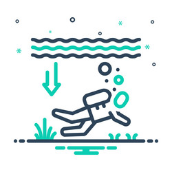 Depth Royalty Free Vector Image - VectorStock