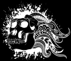 Gorilla Skull Tattoo Vector Images (over 120)