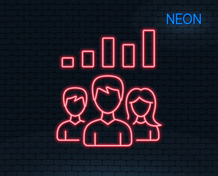 Teamwork results icon group of people Royalty Free Vector