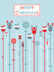 Christmas decoration Royalty Free Vector Image