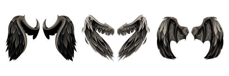 Monster Wings Vector Images (over 11,000)