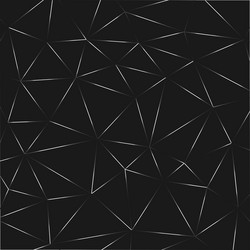 Black and gold abstract low poly background Vector Image