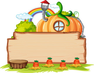 Board template with cute rabbit on white Vector Image