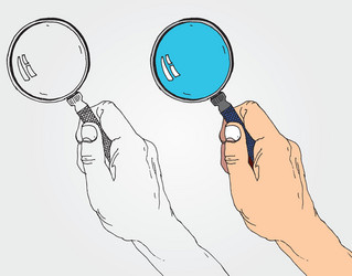 Hand Lens Vector Images (over 15,000)