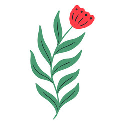 Long Stem Flower Vector Images (over 750)