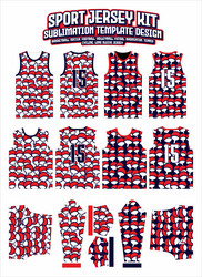 Uchiha clan mark jersey design sportswear layout Vector Image