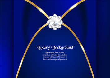 Abstract blue background in premium indian style Vector Image