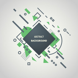 Abstract notice board cover background design Vector Image