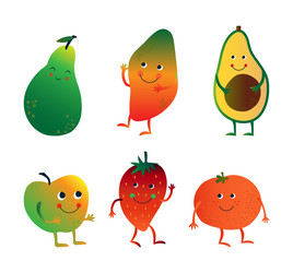 Mango Cartoon Smile Face Vector Images (over 720)