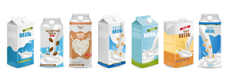 Almond Milk Box Vector Images (over 220)