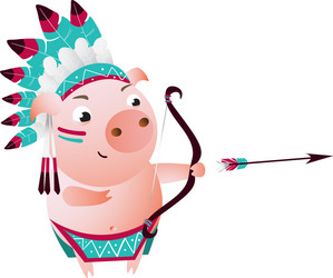 Zodiac pig libra chinese horoscope symbol 2019 Vector Image