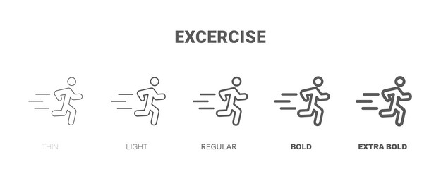 Excercise Icon Vector Images (42)