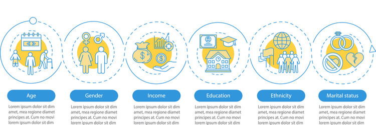 Stop racism infographic template Royalty Free Vector Image
