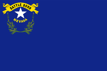 Nevada flag Royalty Free Vector Image - VectorStock