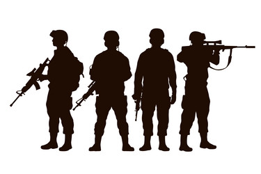 Marine Soldier Vector Images (over 6,100)